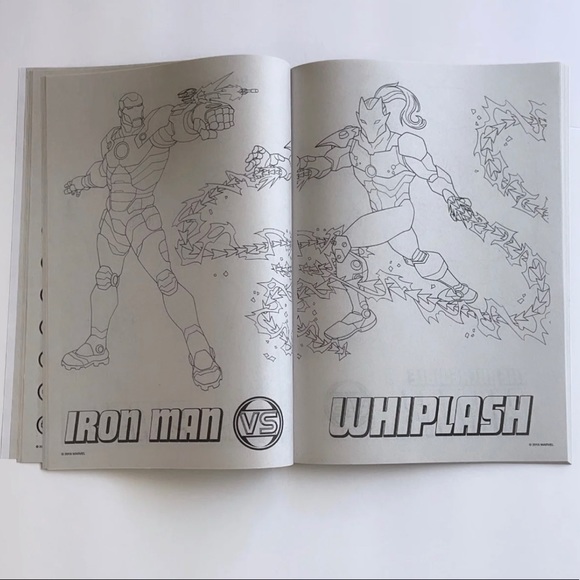 Marvel | Toys | Marvel Unleashed Coloring Book | Poshmark